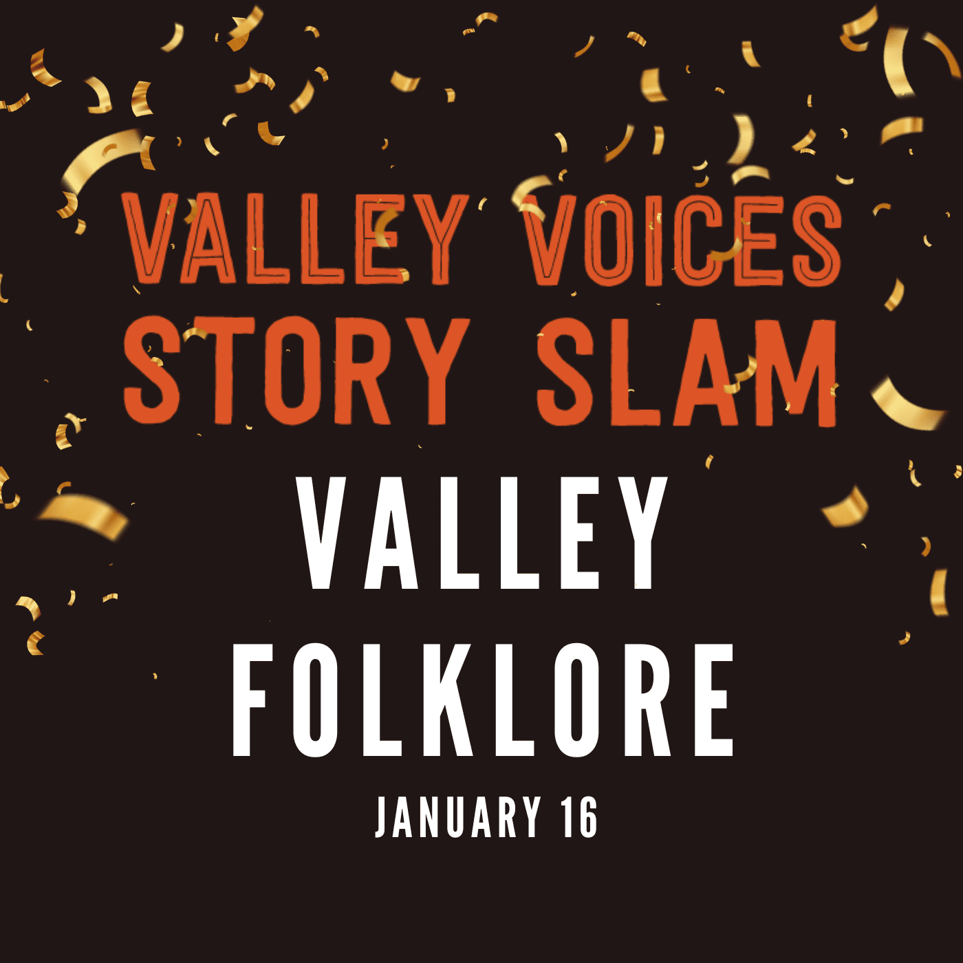 Valley Voices Story Slam: Valley Folklore | Academy of Music